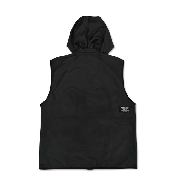 Primitive | Jackets & Coats | Primitive Titan Hooded Black Vest | Poshmark